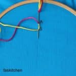 Magic Chain Stitch in Hand Embroidery Tutorial (Step By Step & Video ...