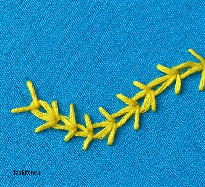 Wheatear Stitch In Hand Embroidery Tutorial (Step by Step & Video ...