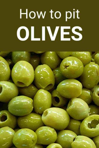 How to Pit Olives