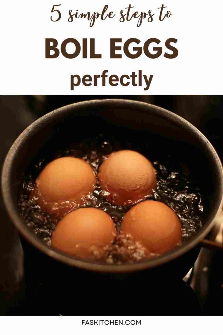 How to perfectly boil eggs | Learn how to boil egg - Fas Kitchen