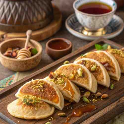 Atayef Recipe – Authentic Middle Eastern Stuffed Pancakes for Ramadan ...